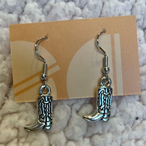Jewelry | Sterling Silver Boot Earrings | Poshmark